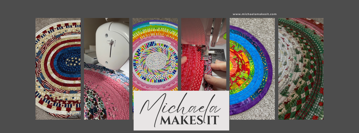 Michaela Makes It – Handmade Jelly Roll Rugs & DIY Tutorials